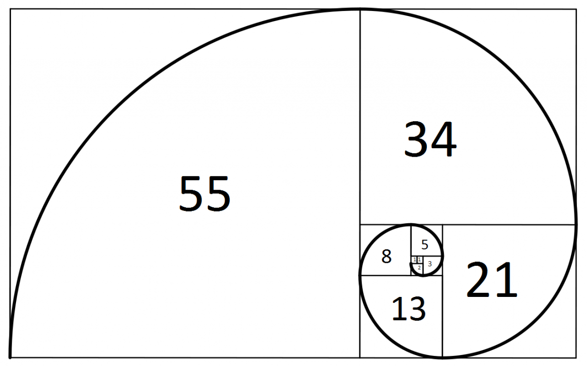 De Fibonacci reeks in cijfers en verhoudingen | Horloge.info